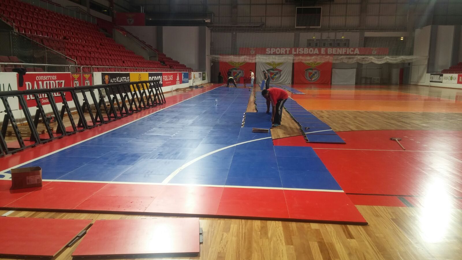 Installation Time Lapse - Best Futsal Floor